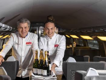 Food and drink offering on Board - Bar & Restaurant - TGV Lyria